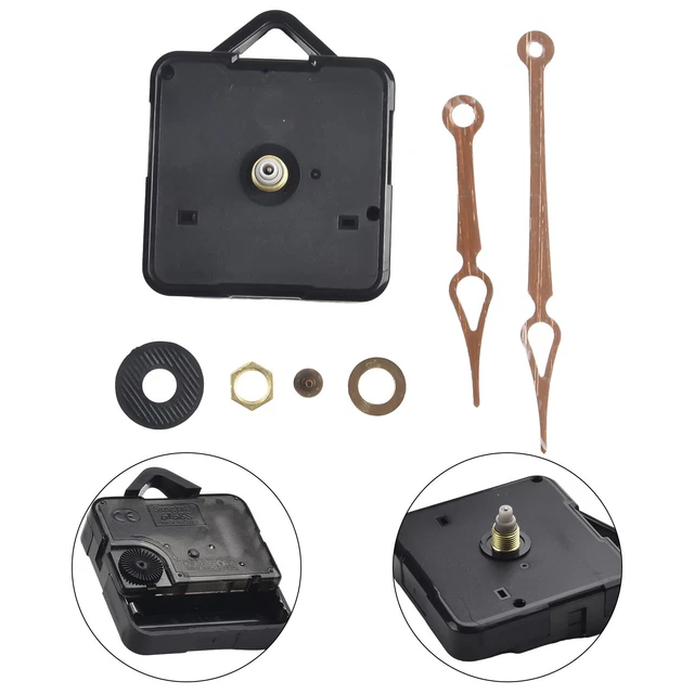 WALL CLOCK REPAIR Kit with Silent Quartz Clock Movement and ...