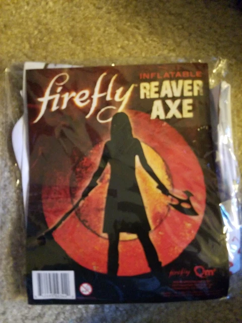 LOOT CRATE FIREFLY Exclusive Rivers Inflatable Reaver Axe Serenity QMx ...
