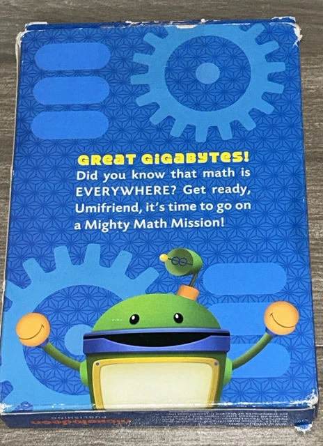 NICKELODEON TEAM UMIZOOMI Mighty Math Mission Flash Cards Guided Game ...