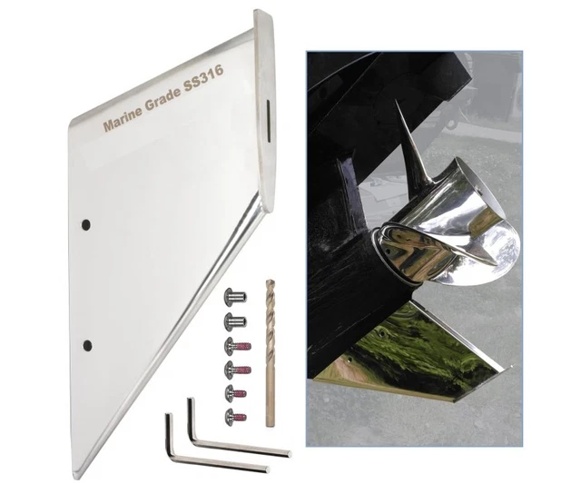 35-SS640 OUTBOARD SKEG Guard for Evinrude Johnson 60 70 HP 2-Stroke ...