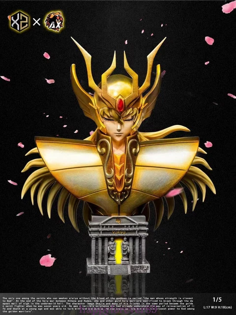 STATUE LED LIMITÉE XS&AX Studio Saint Seiya Shaka GK collector résine ...