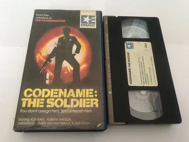 CODENAME THE SOLDIER VHS S/Box Good Condition Very Rare PRE CERT £6.51 ...