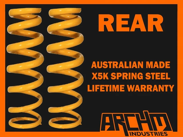 HOLDEN COMMODORE VE SEDAN 2006-2013 REAR 30mm LOWERED KING COIL SPRINGS ...