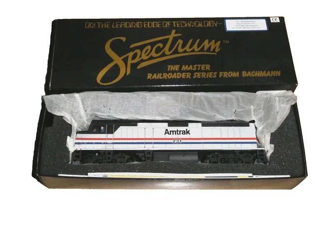 BACHMANN SPECTRUM 87013, Diesellok EMD F40, Amtrak, neuwertig ...