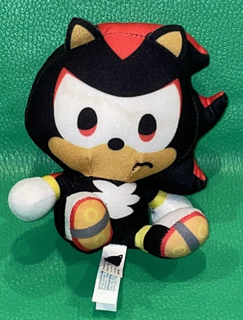 SONIC THE HEDGEHOG Black Shadow Sega Game System Plush 5” Toy Factory ...