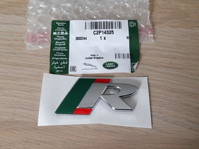 NEW GENUINE JAGUAR R Performance Boot Wing Badge Xkr Xfr Xjr Str S-Type ...