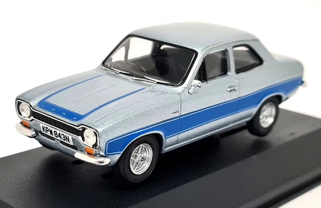 VANGUARDS 1/43 FORD Escort MK1 RS2000 Stardust Silver Diecast Scale ...