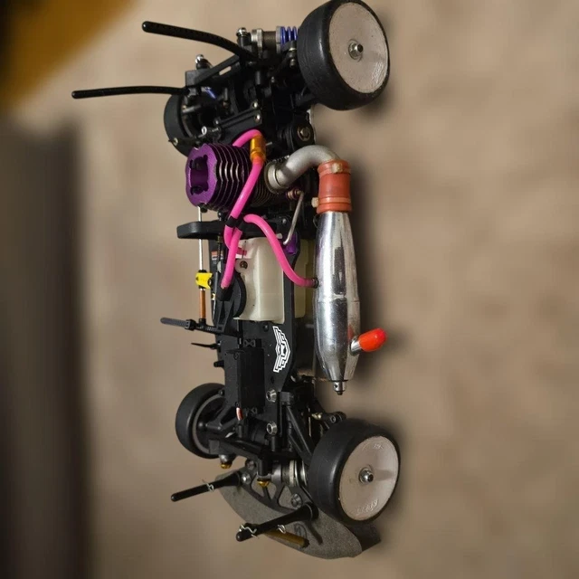 MUGEN MTX2 NOVAROSSI Engine RC Car Chassis AS-IS PERFEX Servo Nitro £ ...
