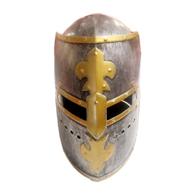 MEDIEVAL KNIGHT WARRIOR Fancy Dress Toy Adult Helmet £9.98 - PicClick UK