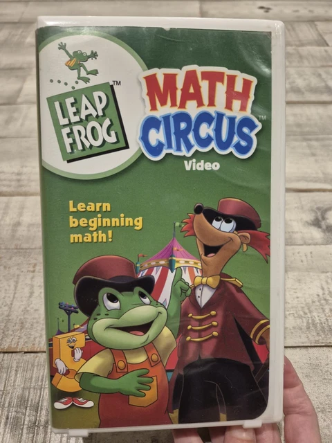 LEAP FROG: MATH Circus (VHS, 2004) $17.50 - PicClick CA