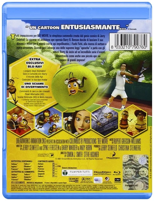 BEE MOVIE (BLU-RAY) Barry Adam £11.03 - PicClick UK