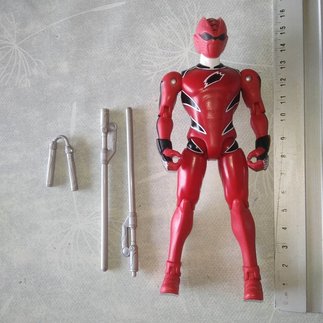 POWER RANGERS JUNGLE FURY action figure - red ranger- complet - Bandai 2008 EUR 19,00 - PicClick FR