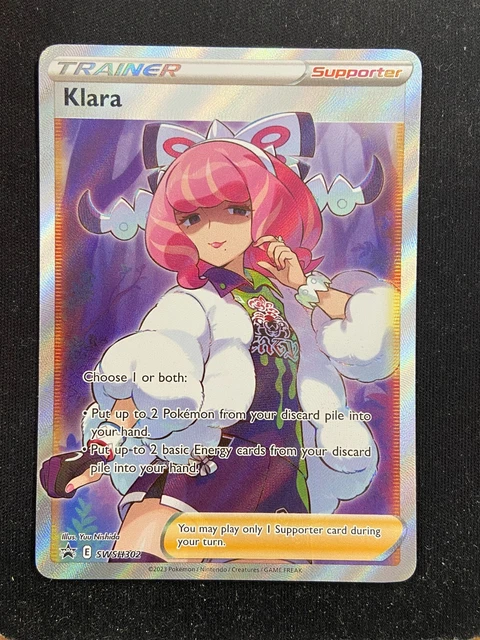KLARA - SWSH302 Black Star Promo Card (Pokemon) Full Art Ultra Rare EUR ...