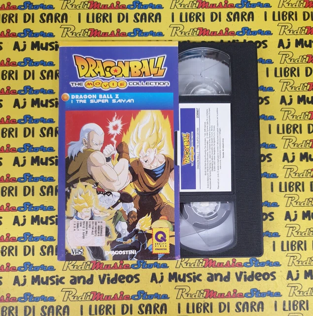 VHS DRAGON BALL Z THE MOVIE COLLECTION I TRE SUPER SAIYAN 2002 dea ...