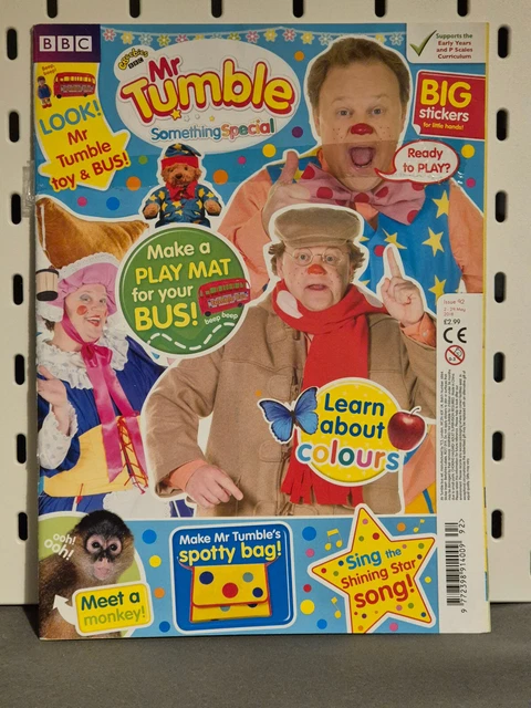 MR TUMBLE SOMETHING Special Magazine - Issue 92 - Unused Stickers ...