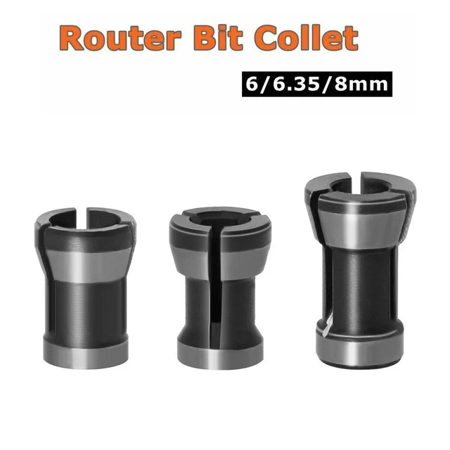 Engraving Trimming Carving Machine Router Bit Extension Collet Chuck 3pcs £6 23 Picclick Uk