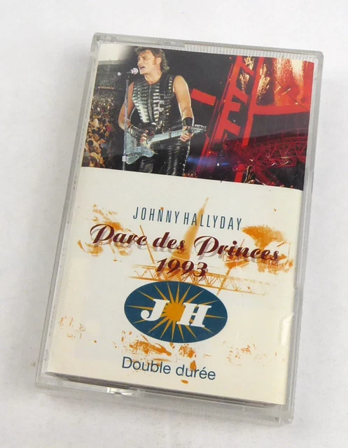 MUSIKKASSETTE - JOHNNY HALLYDAY - PARC DES PRINCES 93 - Tape MC EUR 9,99 - PicClick FR