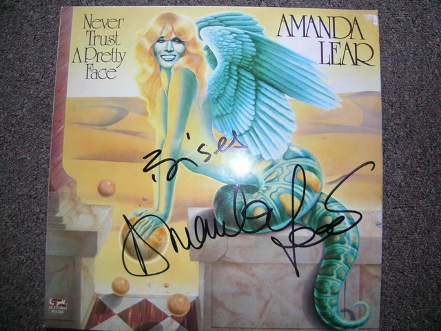 AUTOGRAPHE SIGNED DE la Chanteuse Disco AMANDA LEAR sur Pochette LP 33T 1979 EUR 30,00 - PicClick FR