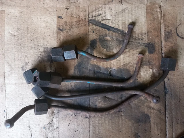 FORDSON MAJOR INJECTOR Pump high pressure pipes $52.15 - PicClick