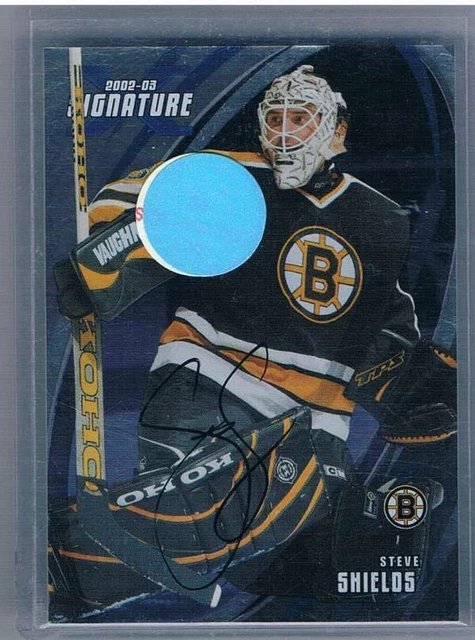 2002-03 SIGNATURE SÉRIES Autographes #73 Steve Boucliers Nm-Mt Auto ...