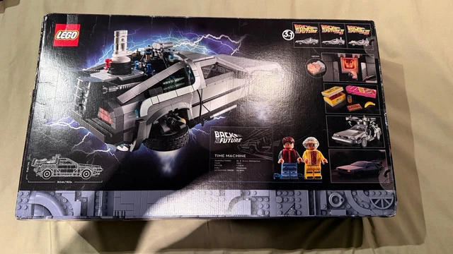 LEGO ICONS: BACK to the Future Time Machine 10300 Brand New Unopened £ ...