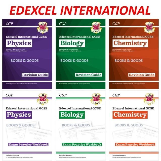GCSE EDEXCEL INTERNATIONAL Revision Guide Biology Chemistry Physics ...