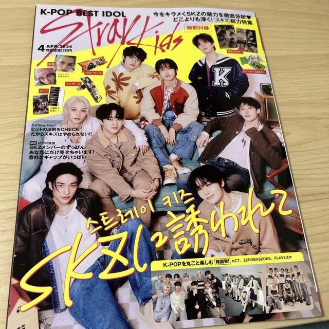 STRAY KIDS K-POP Best Idol April Issue Kpop £42.60 - PicClick UK
