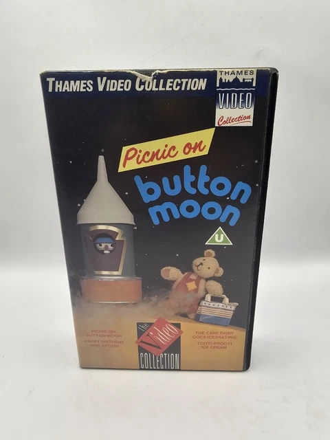 BUTTON MOON VHS - Picnic On Button Moon Thames Video Collection Very ...