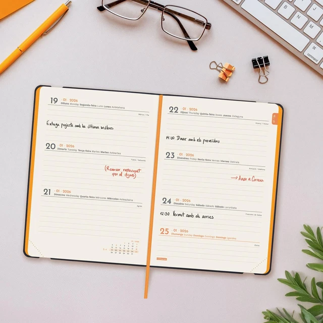 FINOCAM - AGENDA 2026 Vista Settimanale Orizzontale | Gennaio ...