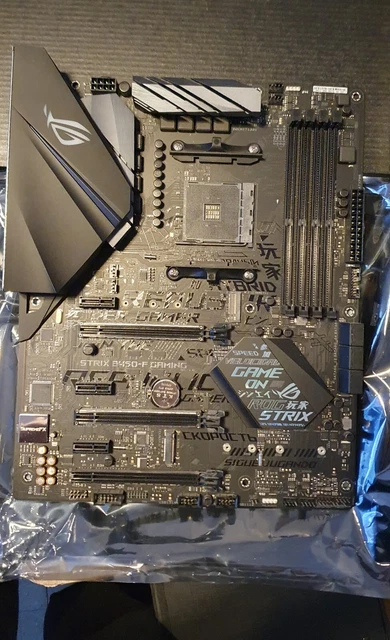 ASUS ROG STRIX B450-F Gaming AMD AM4 ATX Motherboard FANTASTIC ...