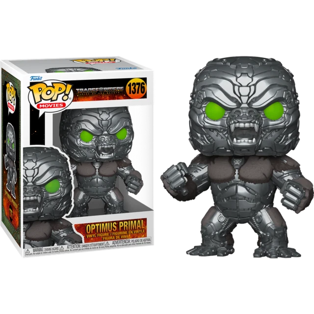 TRANSFORMERS RISE OF the Beasts - Optimus Primal #1376 Funko Pop Vinyl ...