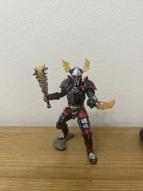 SCHLEICH - MEDIEVAL King's Knight With Fire Mace £5.00 - PicClick UK