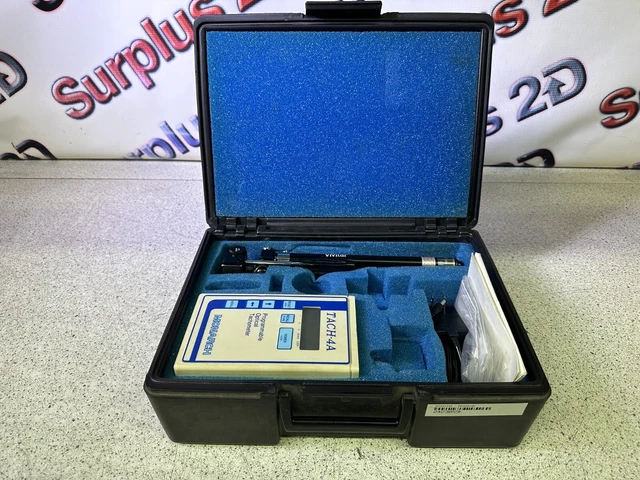 MONARCH INSTRUMENT TACH-4A Programmable Optical Tachometer $299.99 ...