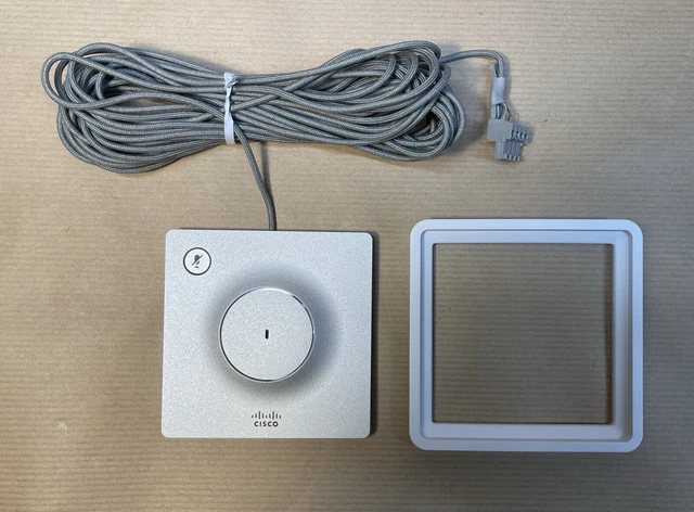 CISCO TTC5-12 CTS-MIC-TABL60 TelePresence Table Microphone 60 - Silver ...