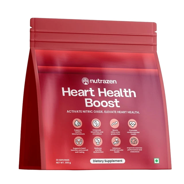 NUTRAZEN HEART HEALTH Boost 30 Sachet For Healthy Circulation, Vitality ...