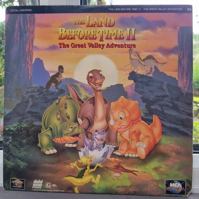 THE LAND BEFORE TIME II: THE GREAT VALLEY ADVENTURE Laserdisc LD £5.00 ...
