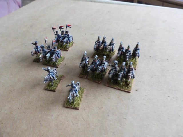 15MM MINIFIGS PAINTED wargaming figures Napoleonic Prussian cavalry ...