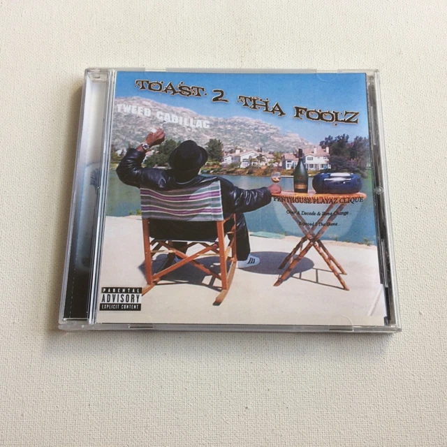 TWEED CADILLAC TOAST 2 Tha Foolz CDr ULTRA RARE G-Funk Gangsta Rap '07 ...