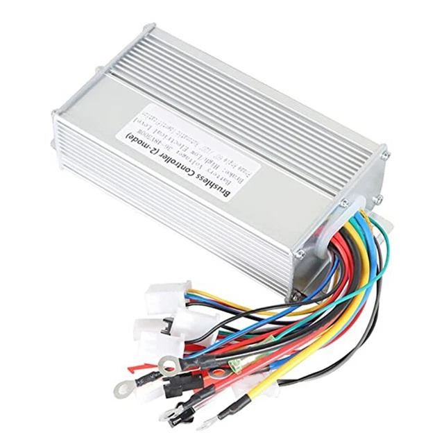 2X(36-48V 500W BRUSHLESS DC Motor Speed Control Box Electric Bike ...