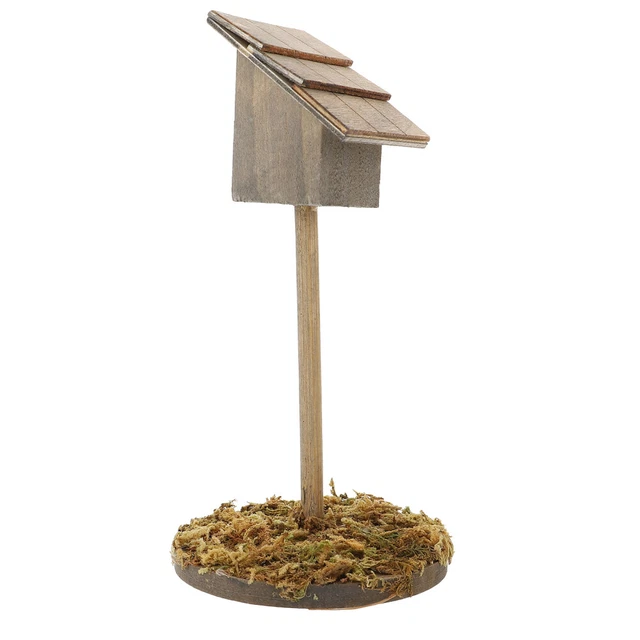 MINI-OUTILS MINI-FIGURINES NICHOIR Simulé Cage Oiseaux Décoration D ...