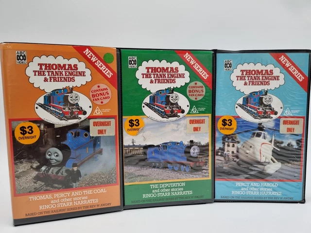 3X THOMAS THE Tank Engine & Friends Clamshell VHS Video Tapes £40.93 ...