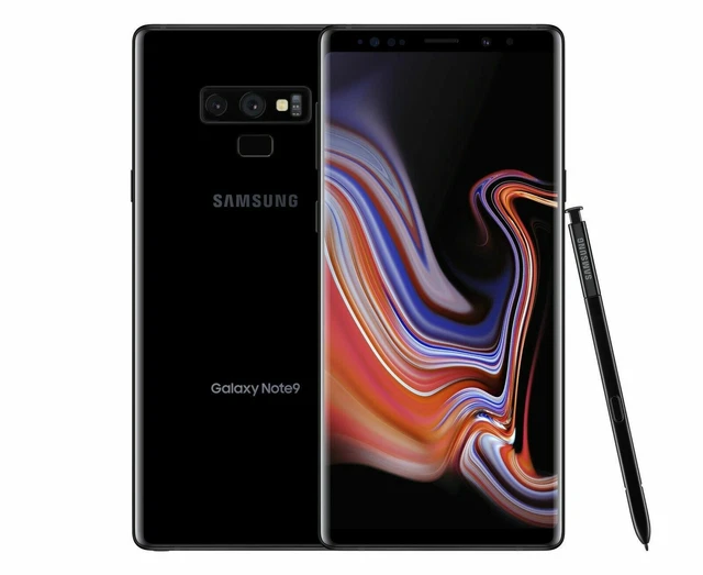 SMARTPHONE SAMSUNG GALAXY Note 9 SM-N960U 128 Go couleur noire 6.4in ...