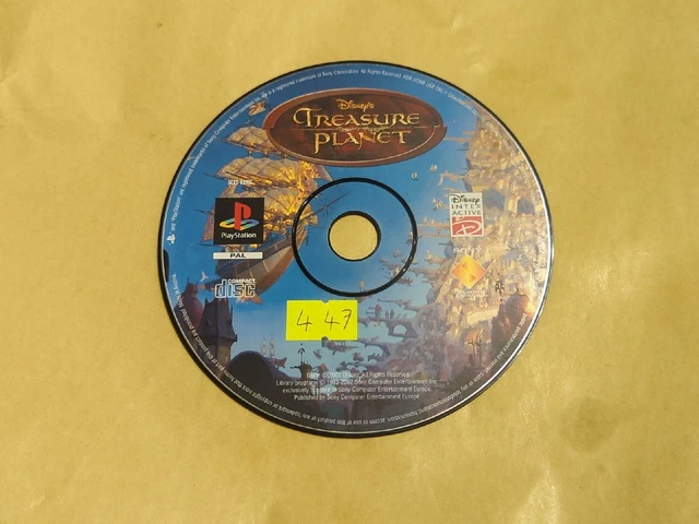 DISNEY'S TREASURE PLANET Ps1 Game Disc Only £4.45 - PicClick UK