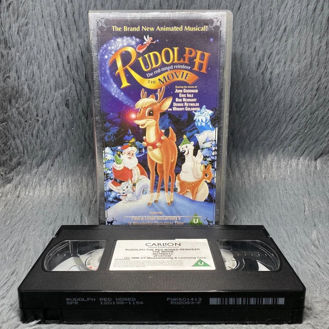 RUDOLPH THE RED-NOSED Reindeer - The Movie VHS Tape 2002 PAL Christmas ...