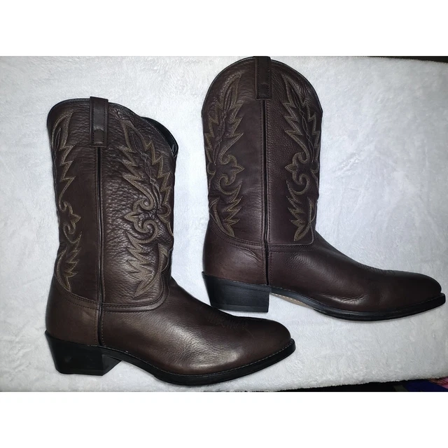 LAREDO COWBOY WESTERN Boots Men's Size 15 EW Brown £71.86 - PicClick UK