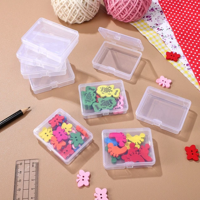 24 PCS ORGANIZING Gift Plastic Storage Containers Packing Boxes Bead ...