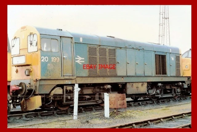 PHOTO BR Class 20 Loco No 20199 £1.45 - PicClick UK