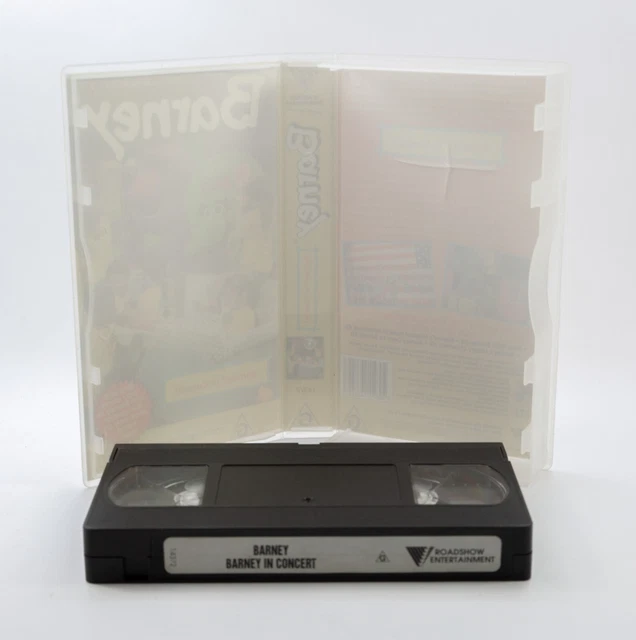 BARNEY IN CONCERT VHS Tape Vintage 80's Children's Education EUR 15,93 ...