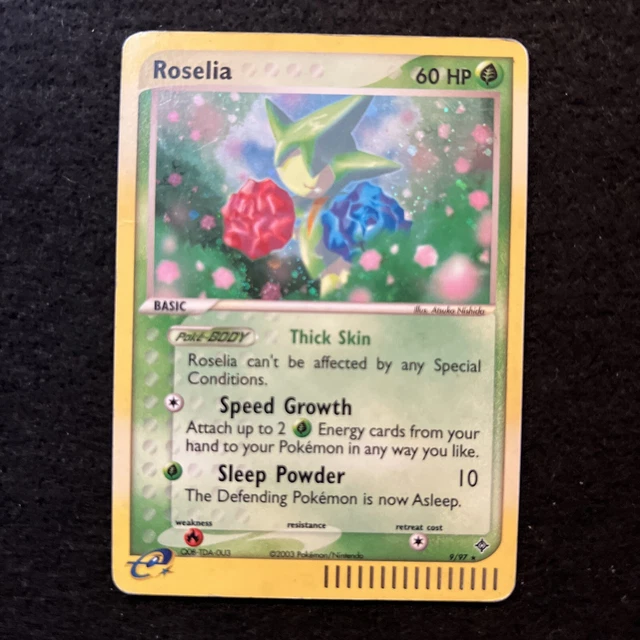 POKÉMON ROSELIA 9/97 (Holo Rare) Dragon - LP/Light Play EUR 5,44 ...