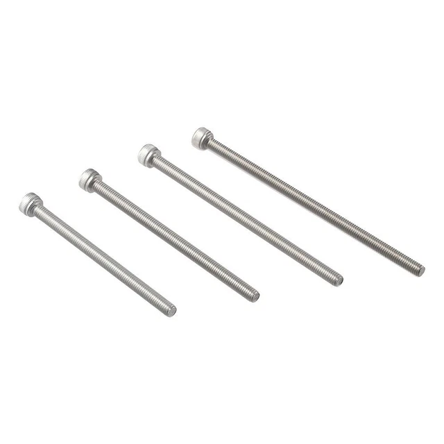 6pcs 304 Stainless Steel Socket Head Cap Screws Silver Fasteners Bolts
